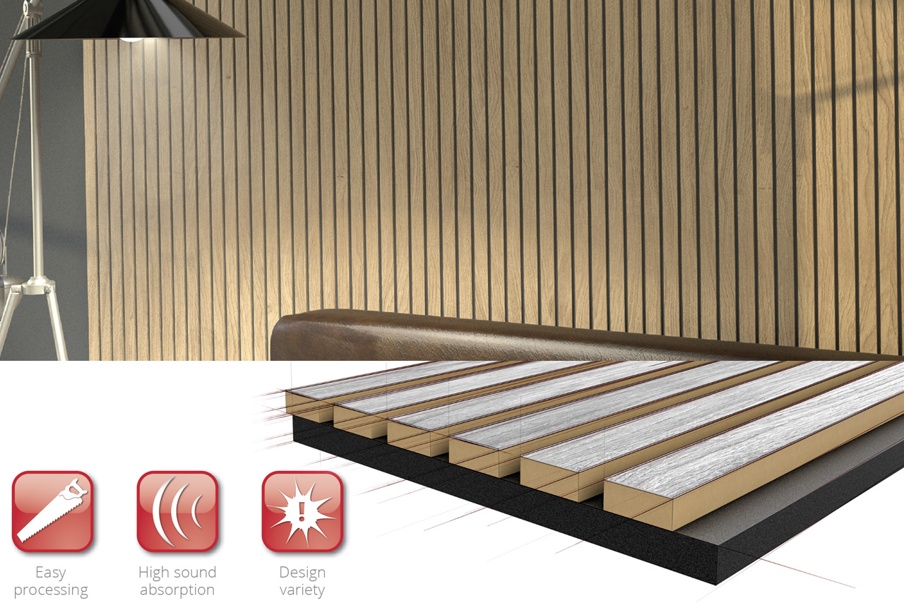 Richter Akustik & Design - Acoustic-RibPanel